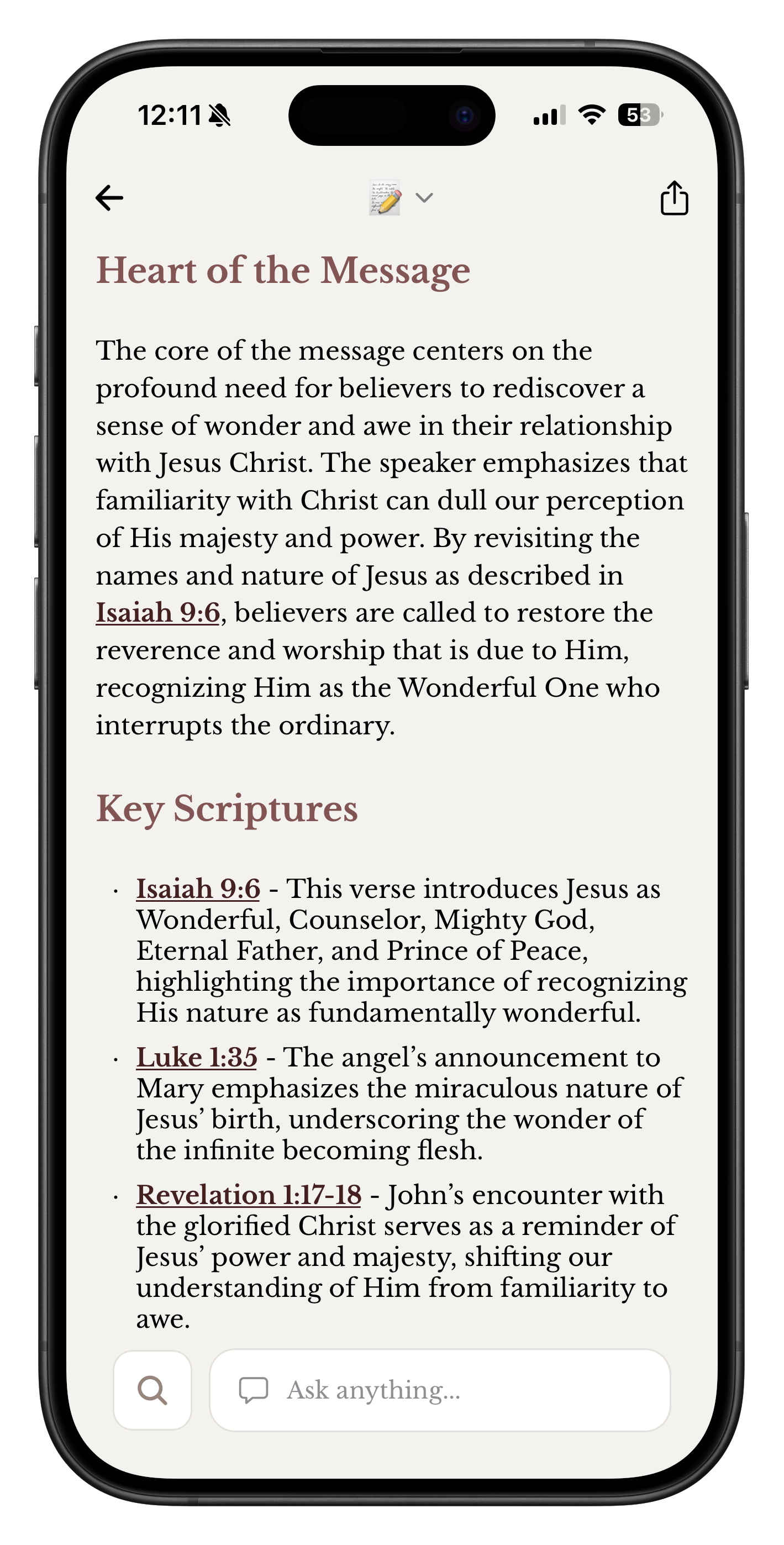 Sermon Scribe App