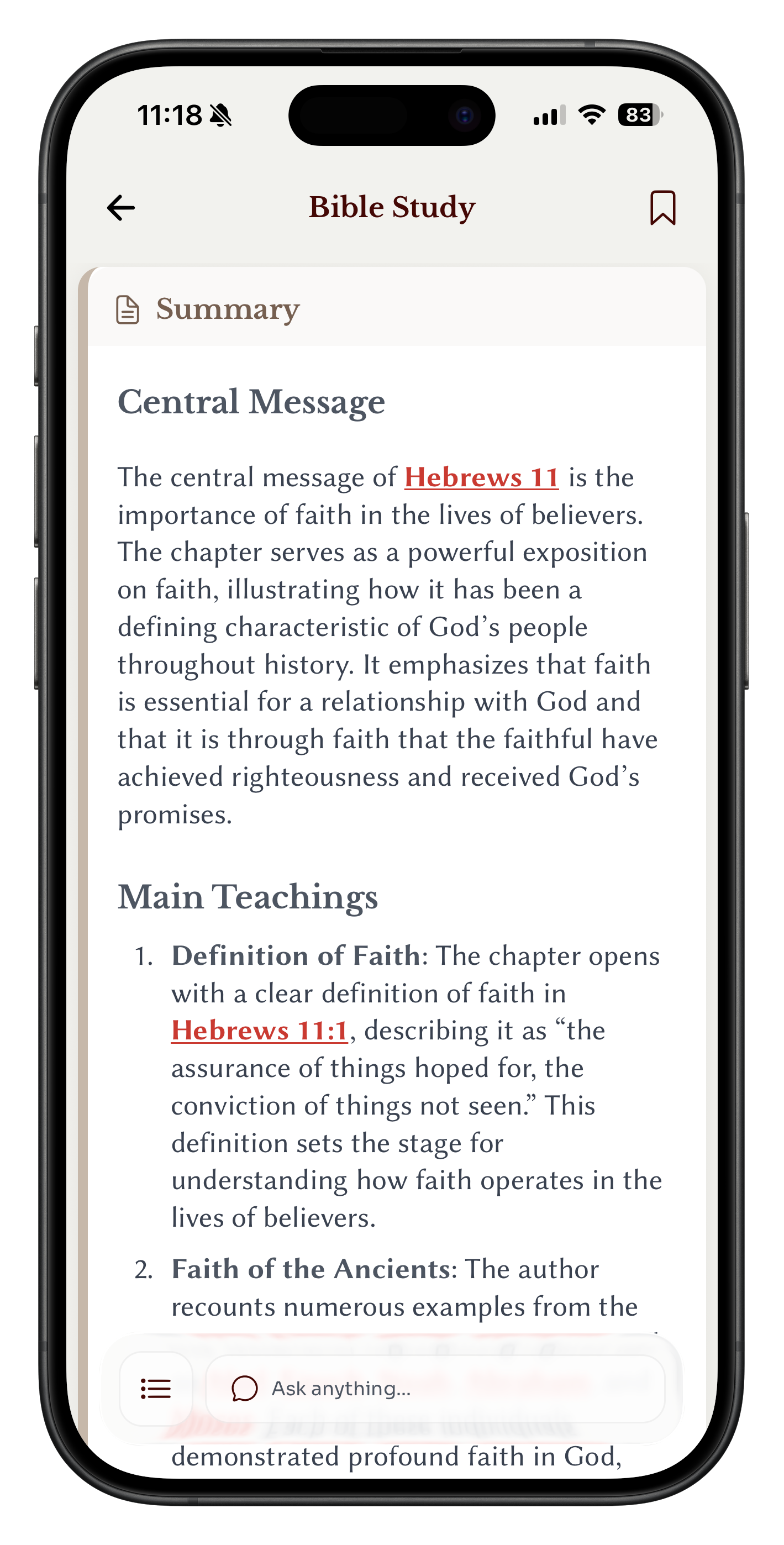 Sermon Scribe App
